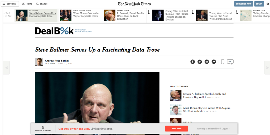 Online News Subscriptions Are Bad For Consumers - Lessons Learned